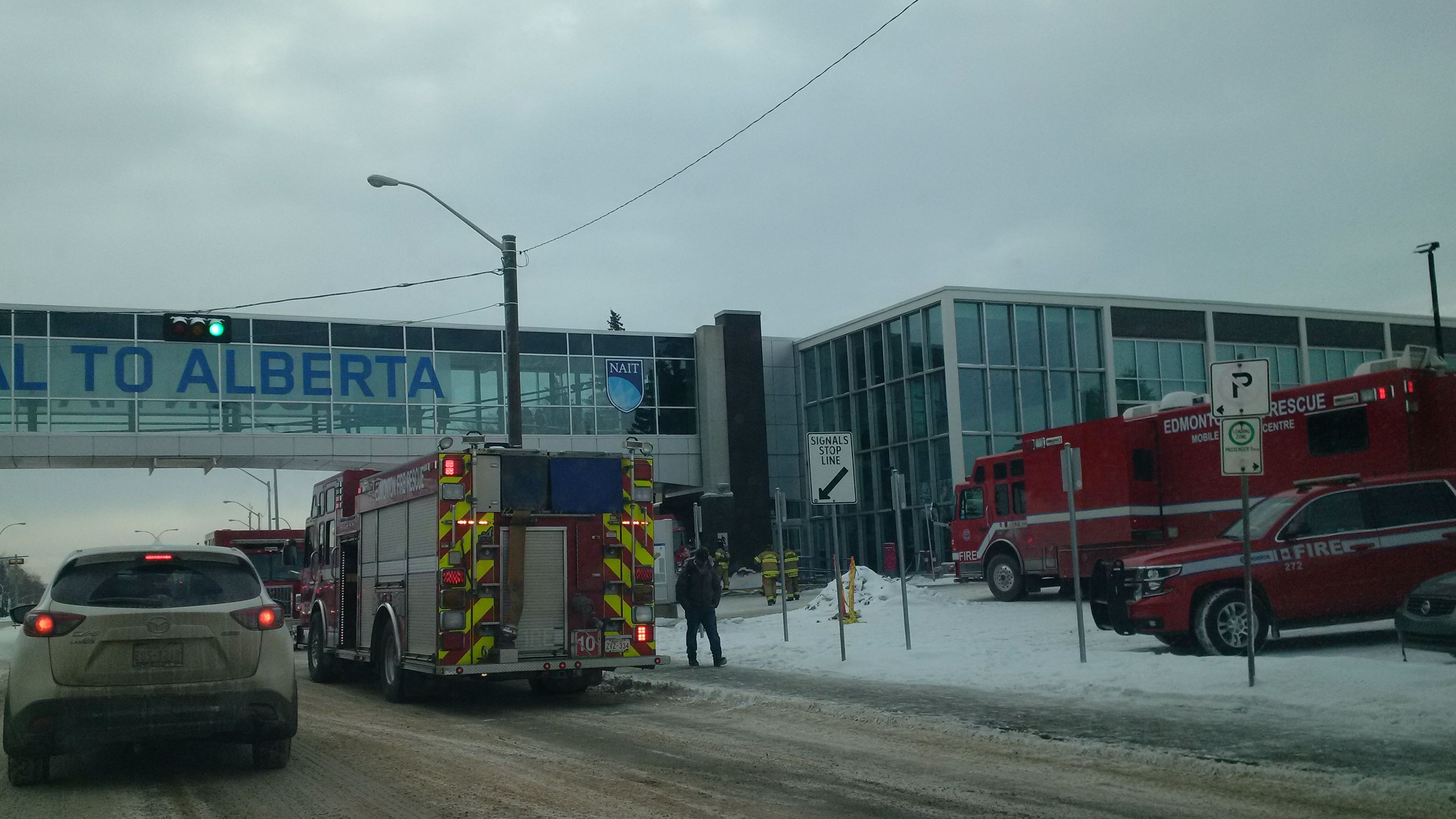 NAIT fire causes temporary closure of wing on main campus - Edmonton ...