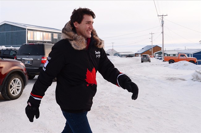 Justin Trudeau continues northern tour in Yellowknife, to hold town ...