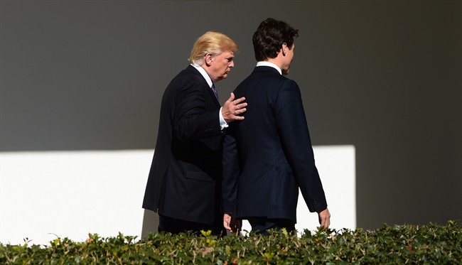 Justin Trudeau, Donald Trump strike cordial tone on trade in first ...