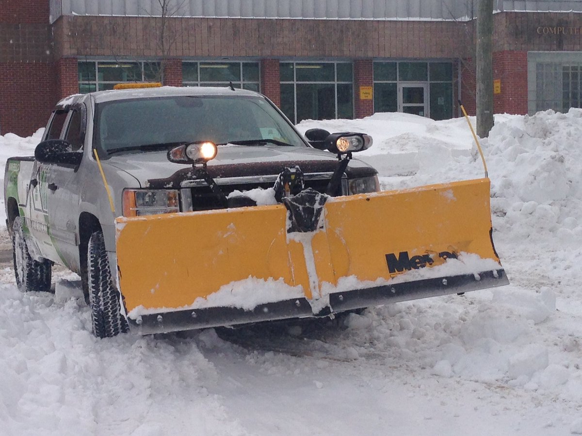 Fredericton plow drivers working long hours to clean up snow - New ...