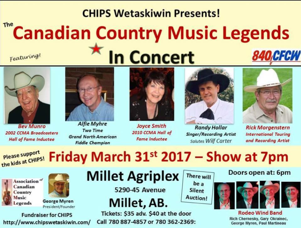 Canadian Country Music Legends in Concert - GlobalNews Events