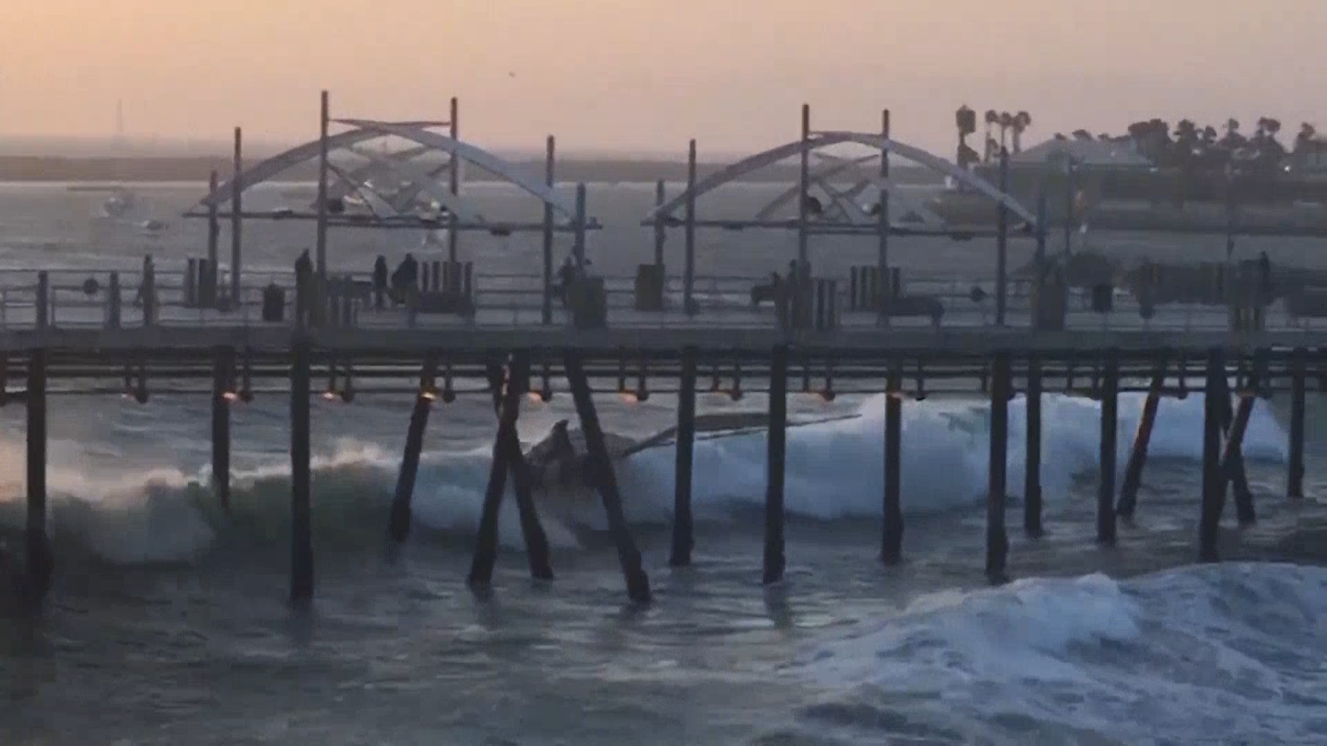 4 people saved after boat crashes into California pier - National ...