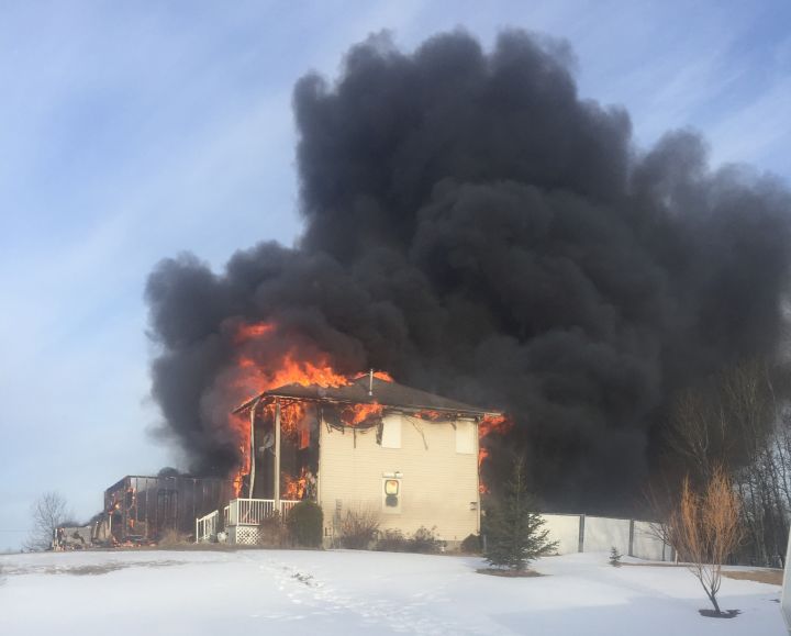 Escaping raging house fire ‘second-scariest day’ of Edmonton-area man’s ...