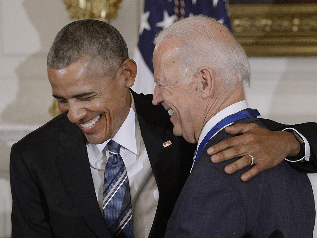 Joe Biden has a favourite Obama bromance meme - National | Globalnews.ca