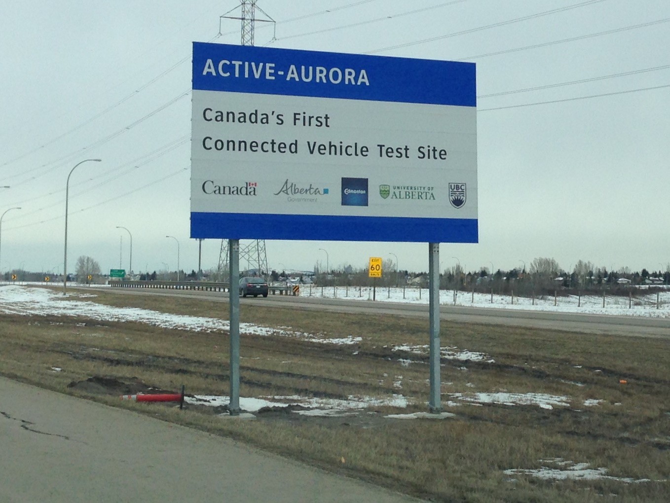 Signs crop up in west Edmonton heralding project that sees wireless ...