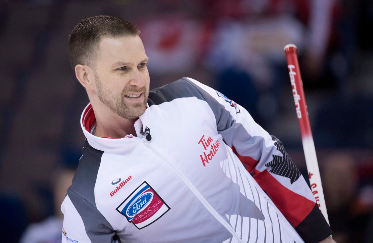 Canada’s Brad Gushue posts 9th straight victory at World Men’s Curling ...