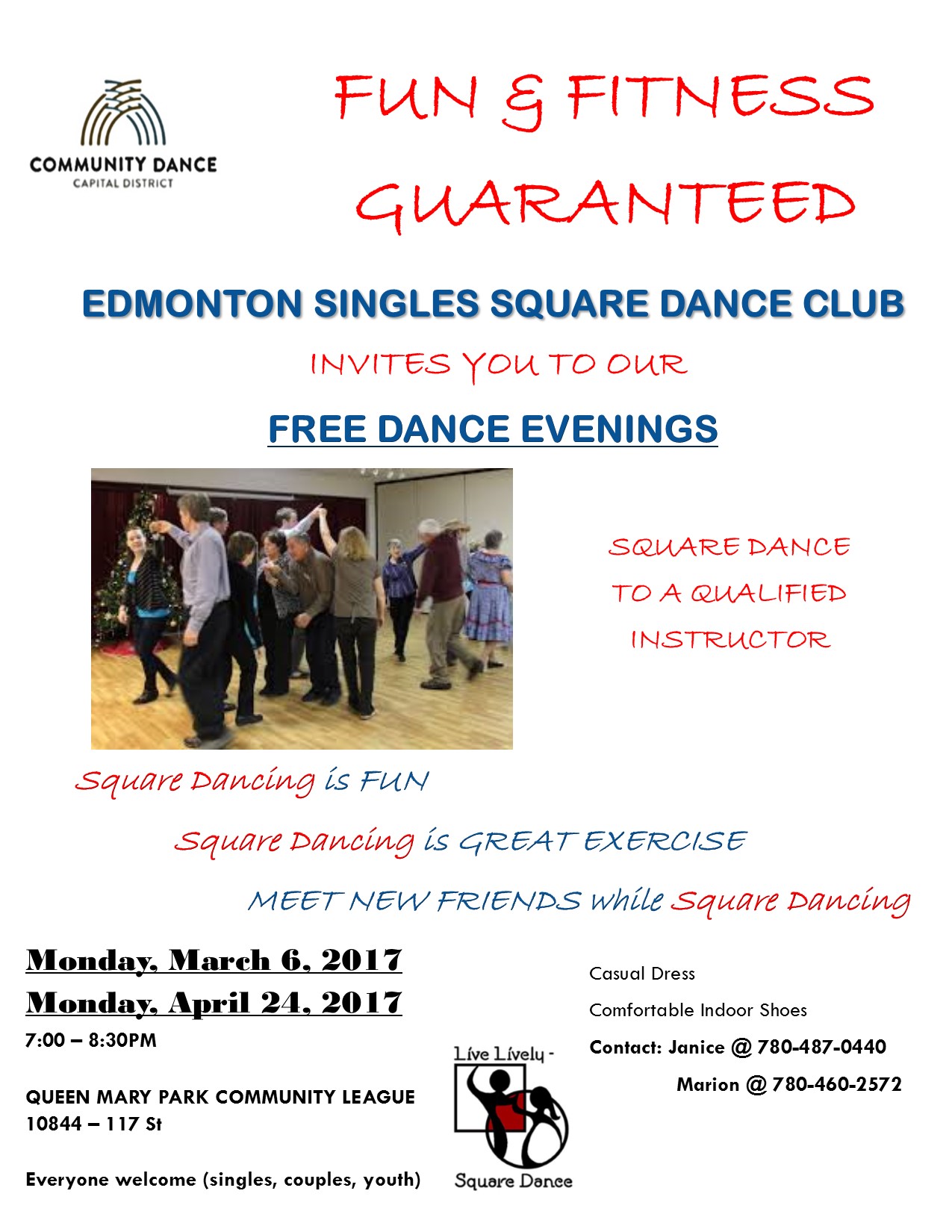 Free Dance Evening – Introduction to Modern Square Dancing - GlobalNews ...