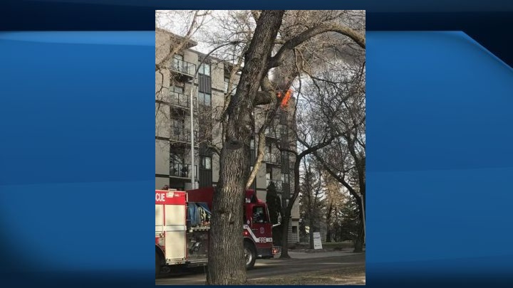 2 residents, 1 firefighter taken to hospital after apartment building ...