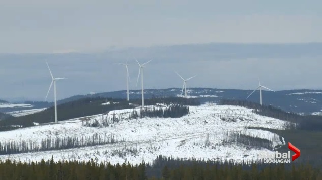 Okanagan wind farm powers-up | Globalnews.ca