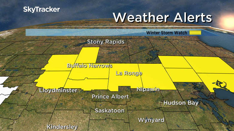 Winter storm watch in parts of Sask. for Easter weekend storm ...
