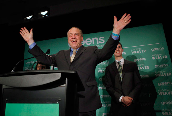BC Green Party leader Andrew Weaver planning on week of negotiations ...
