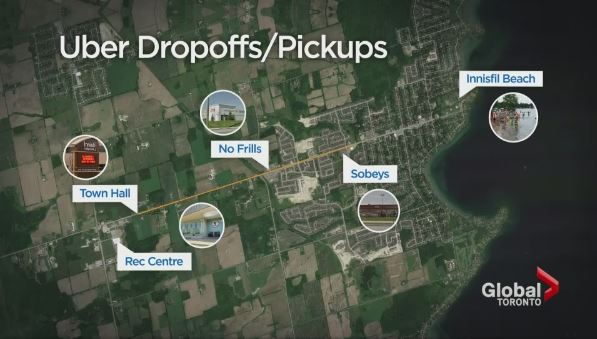 Innisfil, Ont., and Uber enter partnership to provide public transit ...