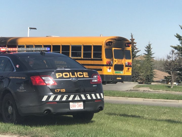 Dozens of children rescued after Calgary school bus catches fire ...