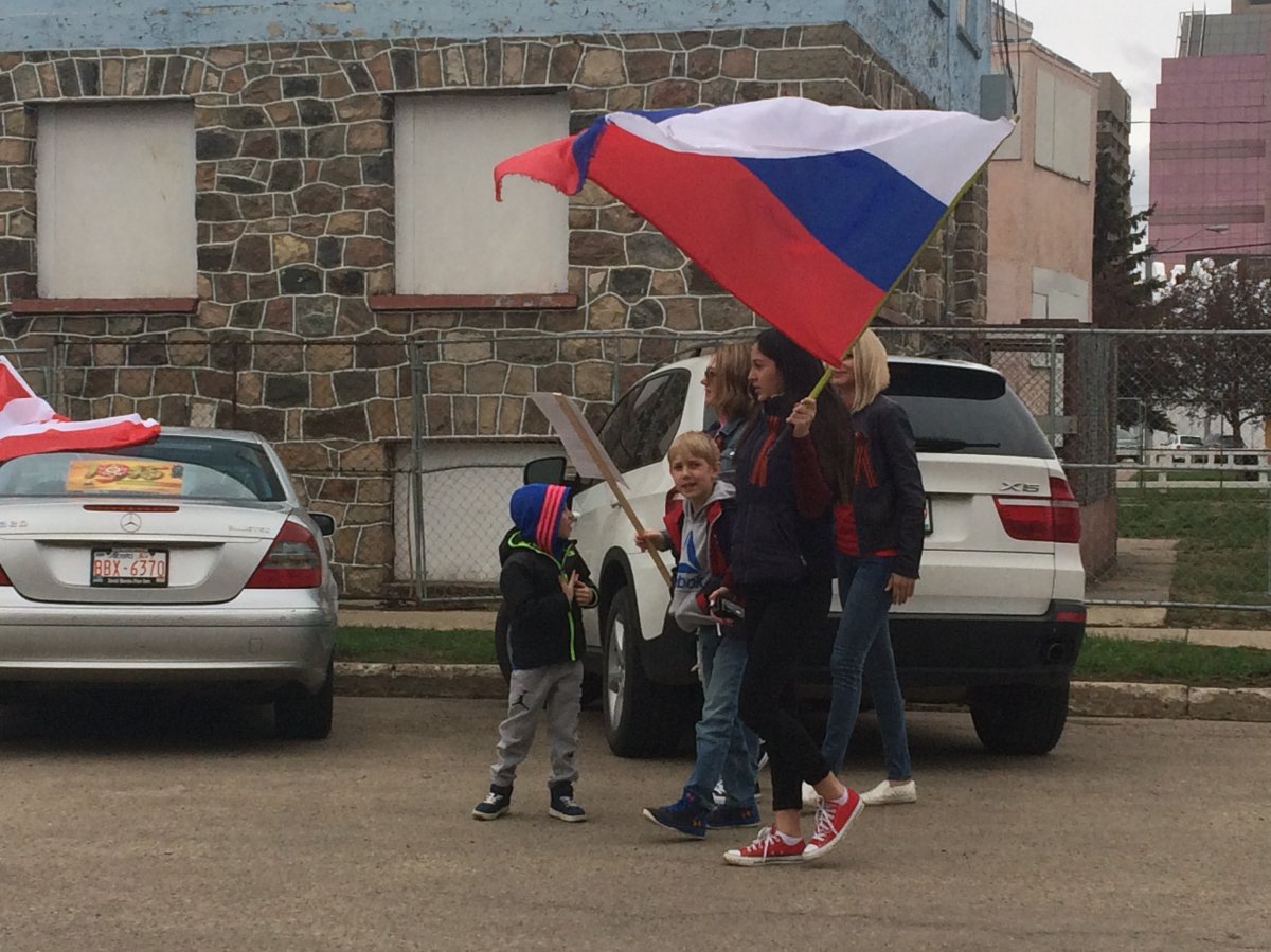 Edmonton’s Russian community marches in honour of Victory Day ...