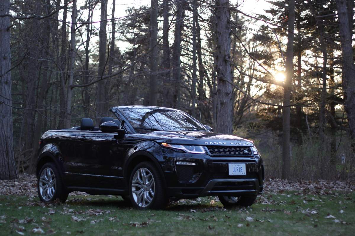 2017 Range Rover Evoque convertible: Strange, stylish and swanky ...