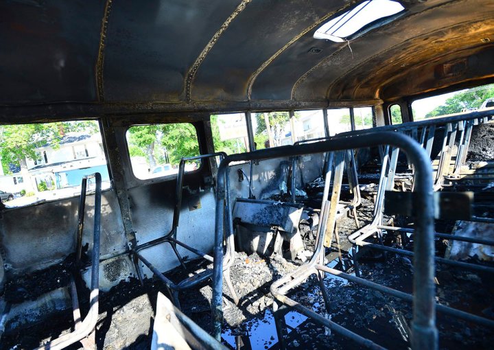 56 students escape South Carolina school bus blaze unhurt - National ...