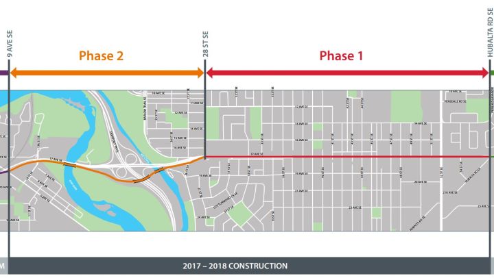 Work underway on Calgary’s S.E. Bus Rapid Transit project for ...