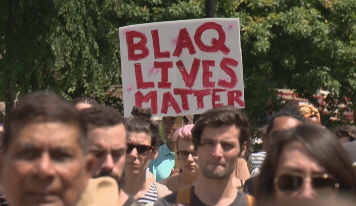 Black Lives Matter Vancouver holds march, voices opposition to police ...