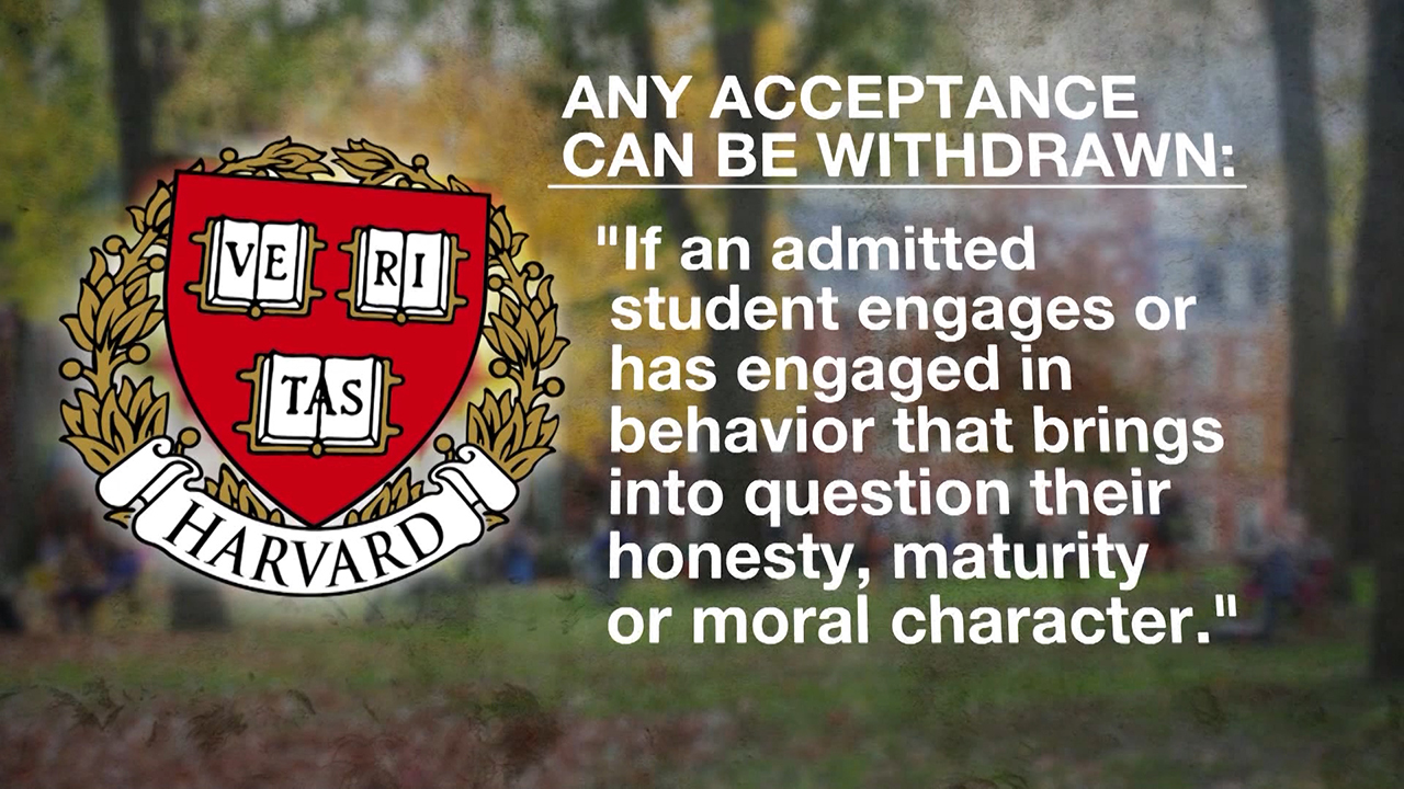 Harvard newspaper reports admission offers pulled over online memes ...