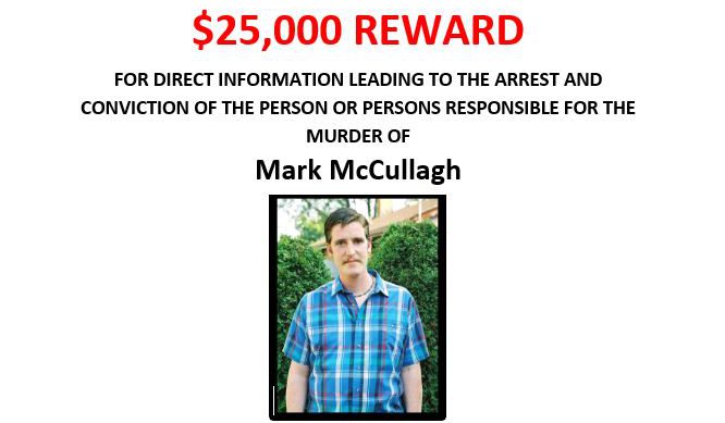 London police offer cash reward to solve Mark McCullagh murder case ...