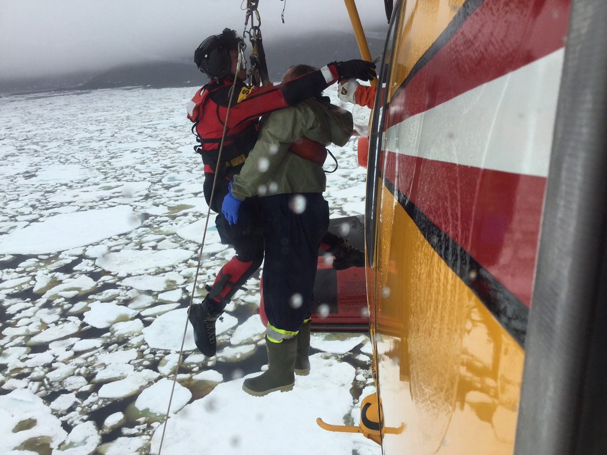 Arctic ice pack triggers rescue operation off coast of Newfoundland ...