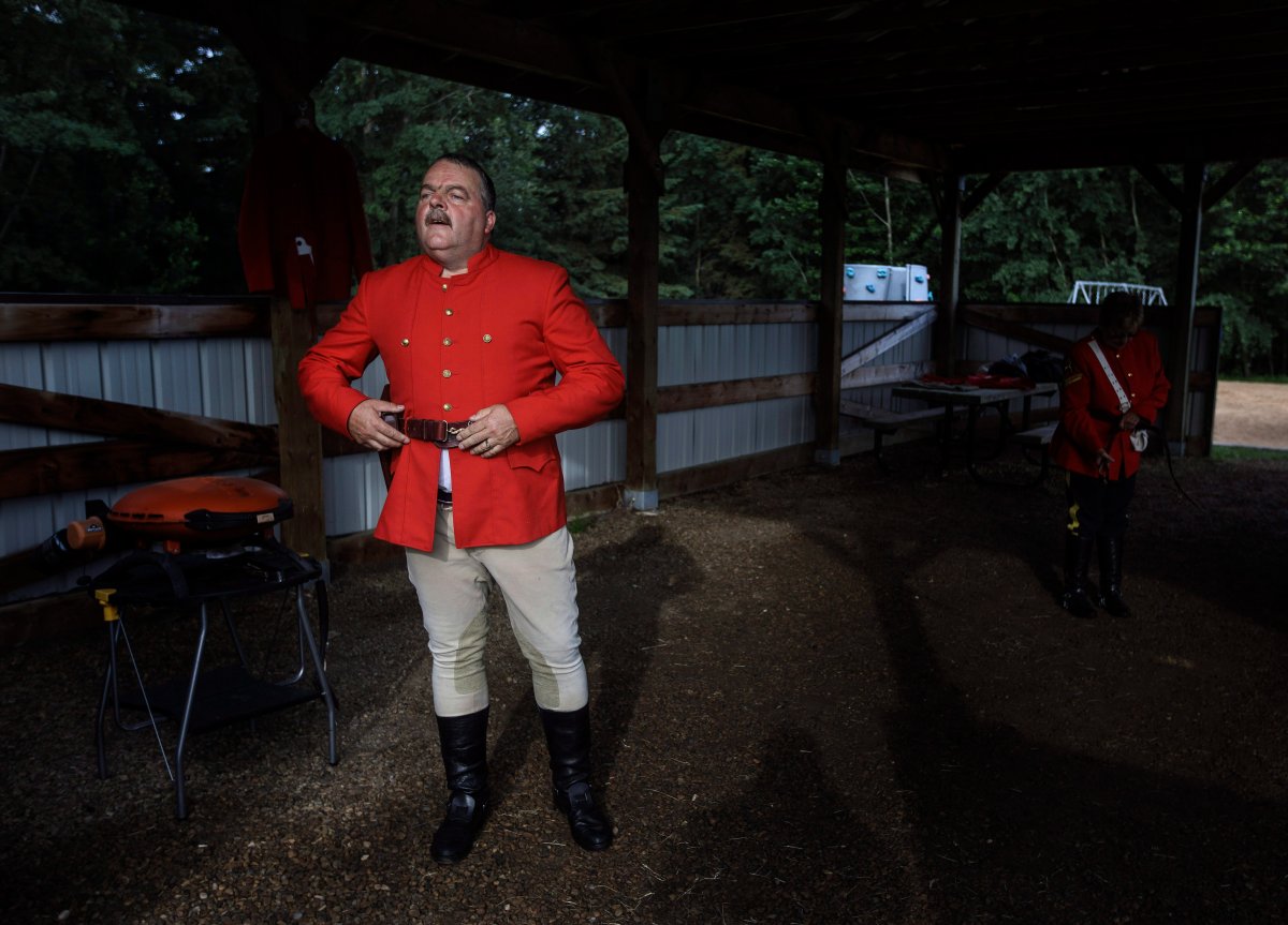 RCMP celebrate Canada 150 with historic trail ride near Edmonton ...