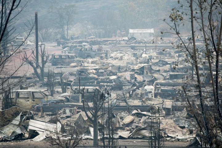 B.C. wildfire photos: Images show devastation as fires ravage parts of ...