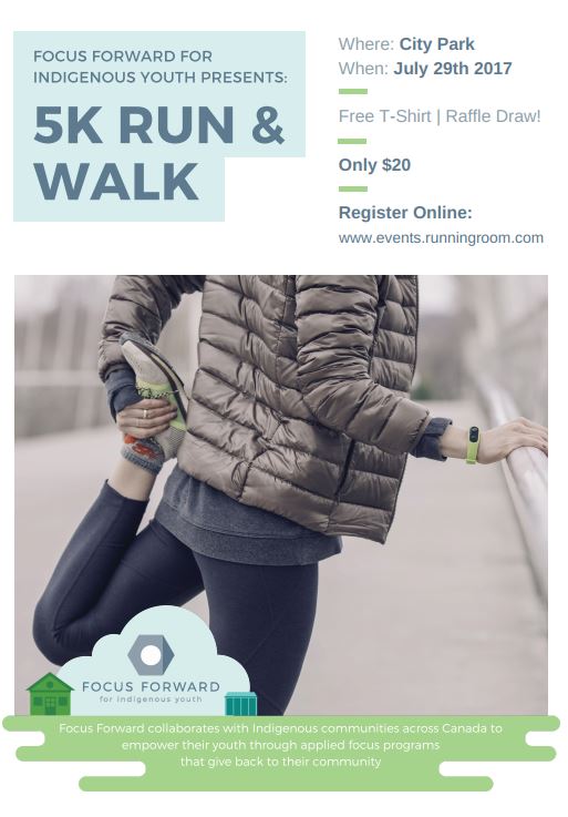 Focus Forward 5km Run/Walk - GlobalNews Events