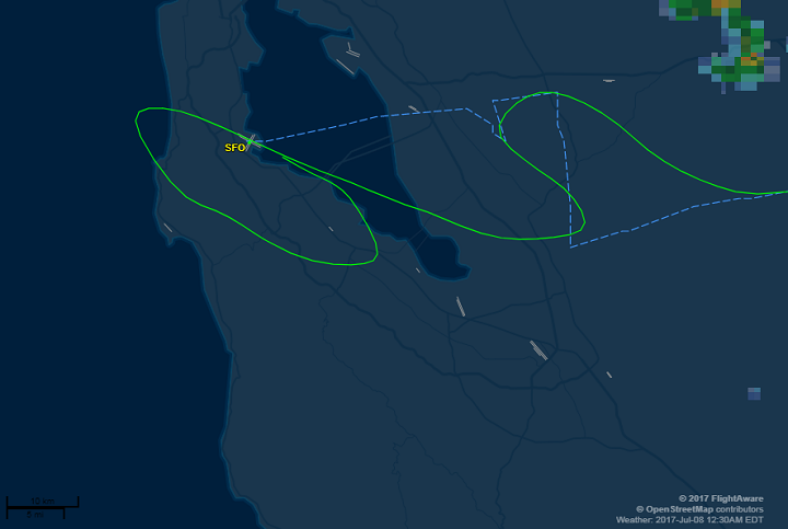 Air Canada plane almost lands on crowded taxiway at San Francisco ...
