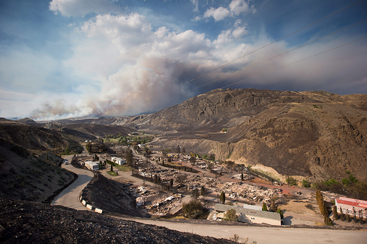 B.C. year in review 2017: wildfires devastate the province like never ...