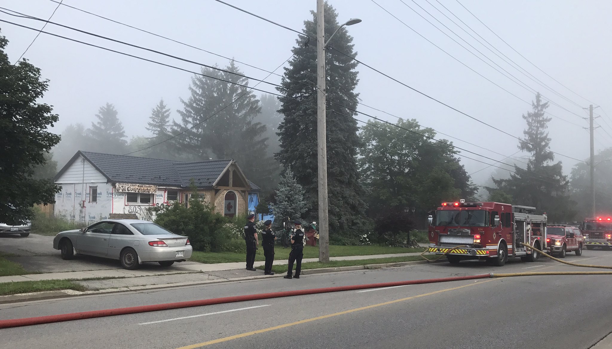 Officials investigating early morning house fire in Byron - London ...