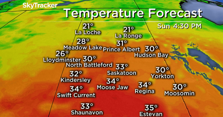 Saskatoon weather outlook: blistering 30 degree heat will be back ...