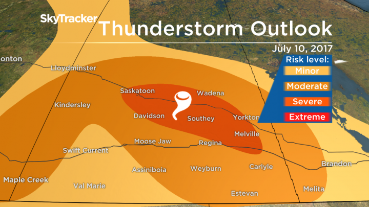 Regina under severe thunderstorm watch - Regina | Globalnews.ca