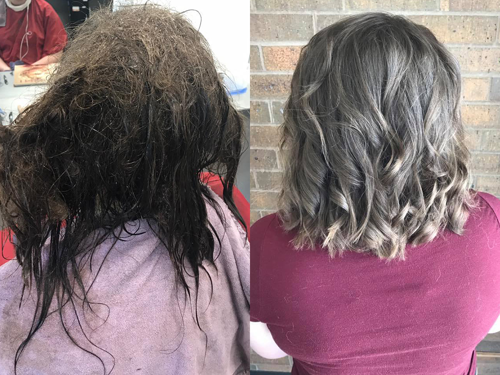 Hairdresser spends two days fixing depressed teen’s hair: ‘It honestly ...