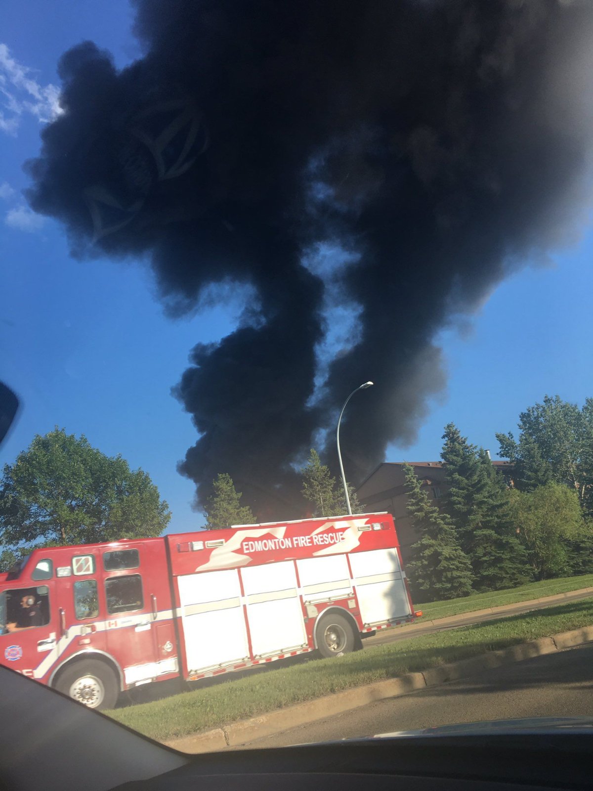 Dozens displaced by northeast Edmonton apartment fire - Edmonton ...