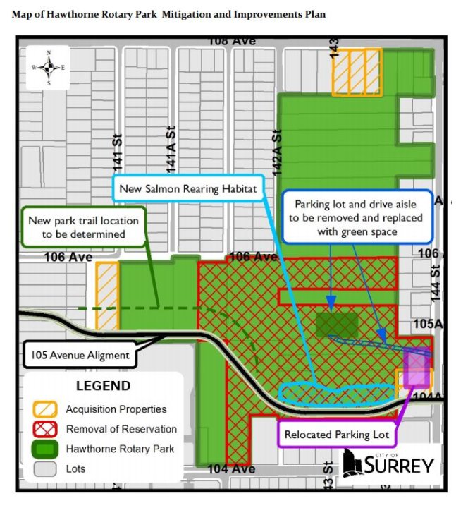 Surrey council approves controversial road through Hawthorne Park - BC ...