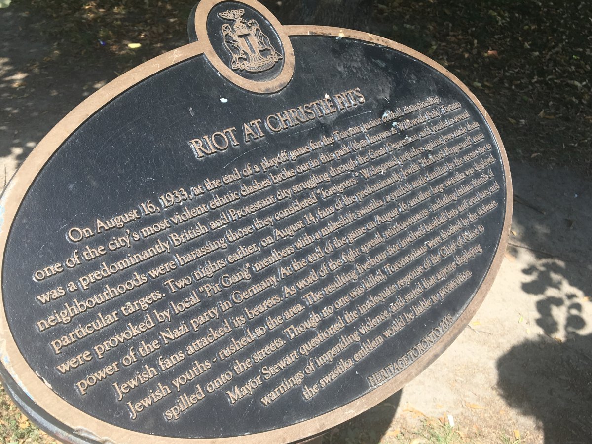 Christie Pits anniversary conjures comparisons to Charlottesville ...