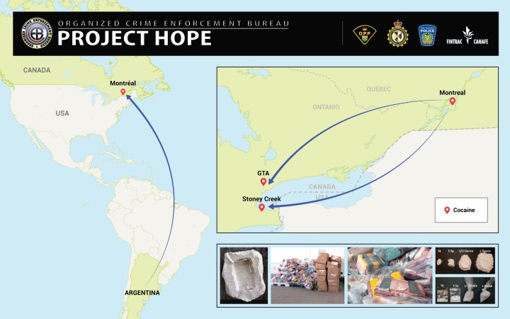 Ontario police make largest drug bust in its history, seize $250M of ...