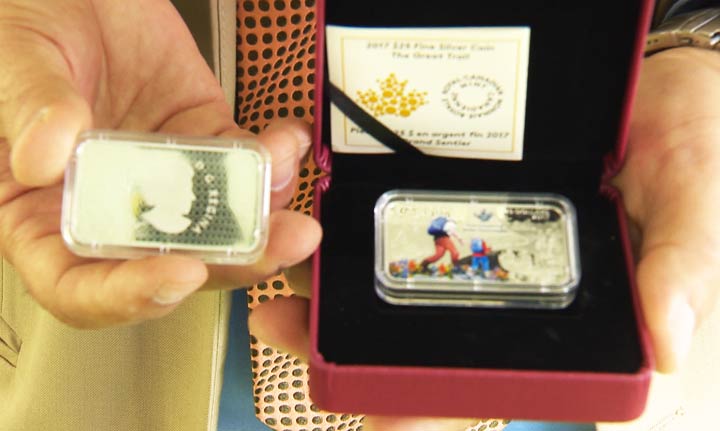 New silver coin released to celebrate the Great Trail - Saskatoon ...
