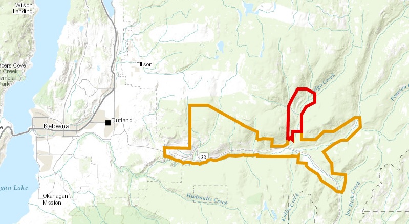 Philpott Road wildfire now 30% contained, some evacuation alerts lifted ...