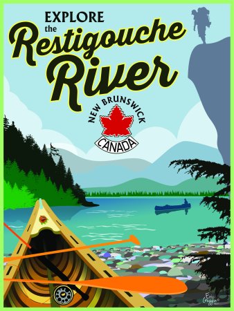 New Brunswick artist turns Canadian locations into vintage travel ...