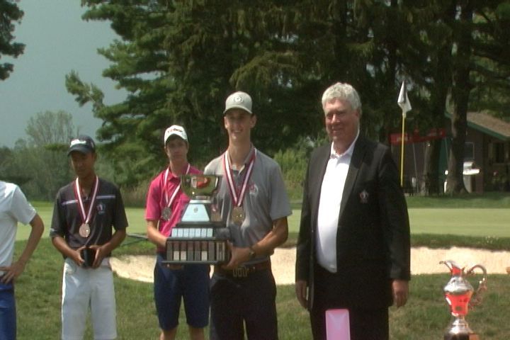Calvin Ross wins Canadian Junior Boys Golf Championship in Kingston ...