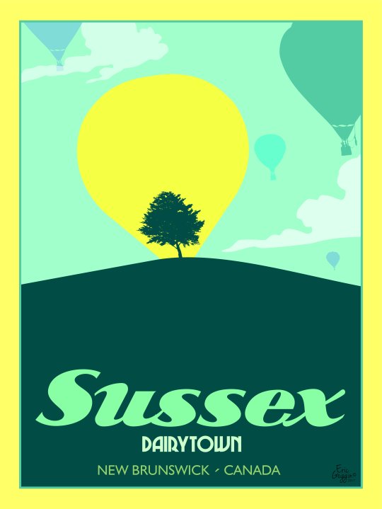 New Brunswick artist turns Canadian locations into vintage travel ...