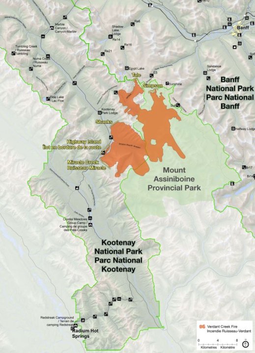 Verdant Creek wildfire update: crews use drones to scan for hotspots ...