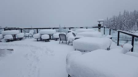 In photos: Massive snowfall in Jasper National Park leaves Marmot Basin ...