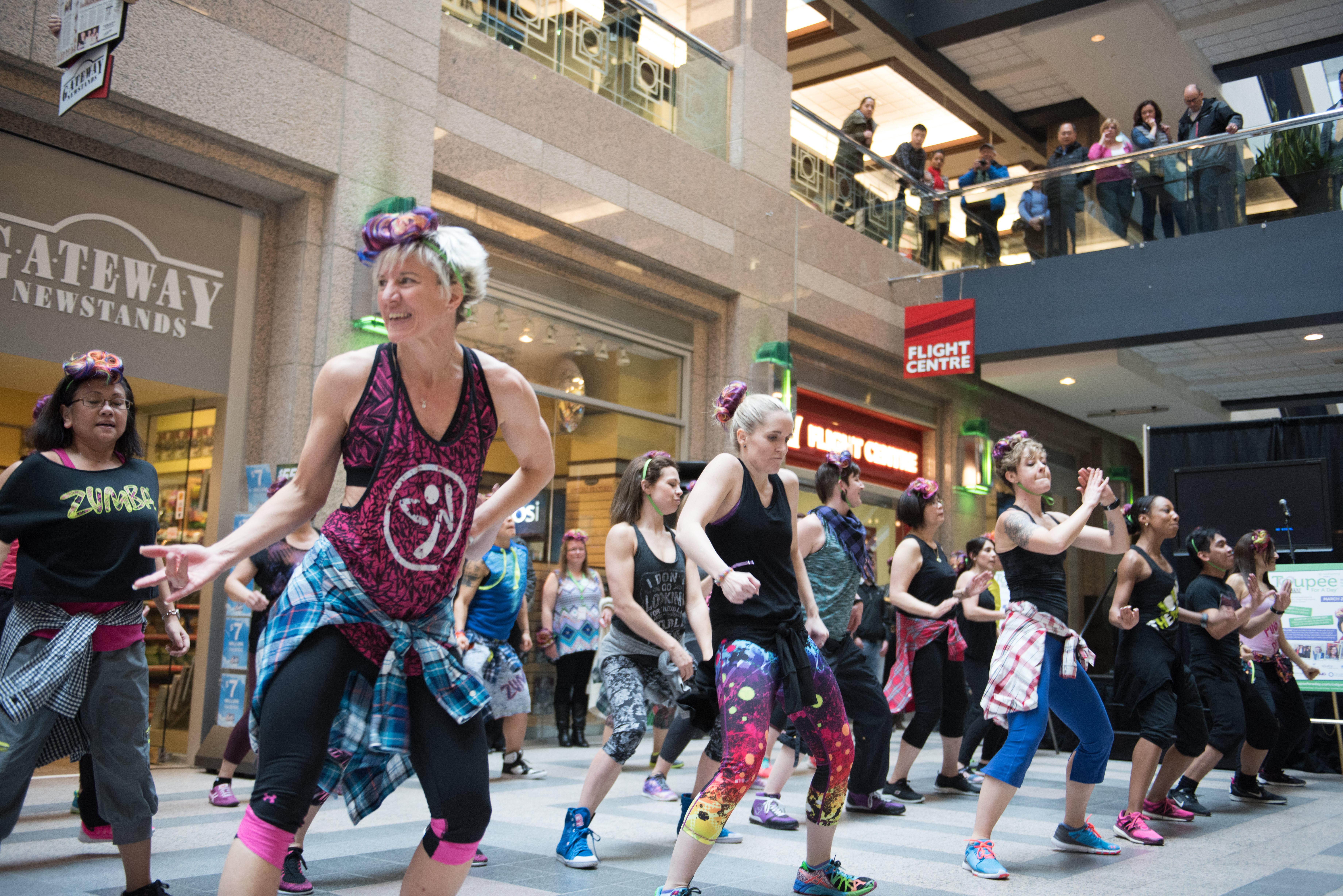 Toupee For a Day, Zumba Challenge - GlobalNews Events