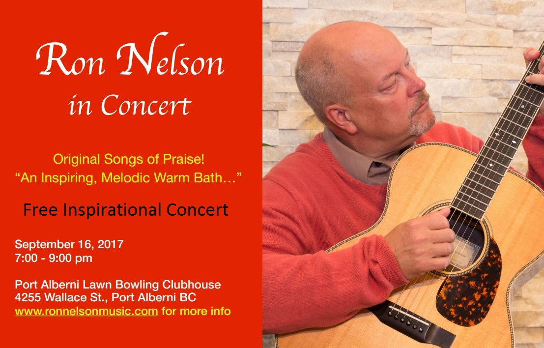 Free Inspirational Concert by Ron Nelson - GlobalNews Events