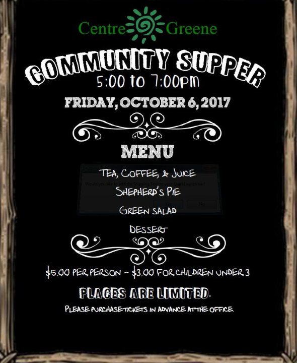 Community Supper - GlobalNews Events