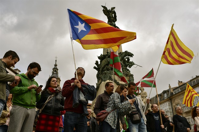 Over 400 Catalans injured in police crackdown during banned referendum ...