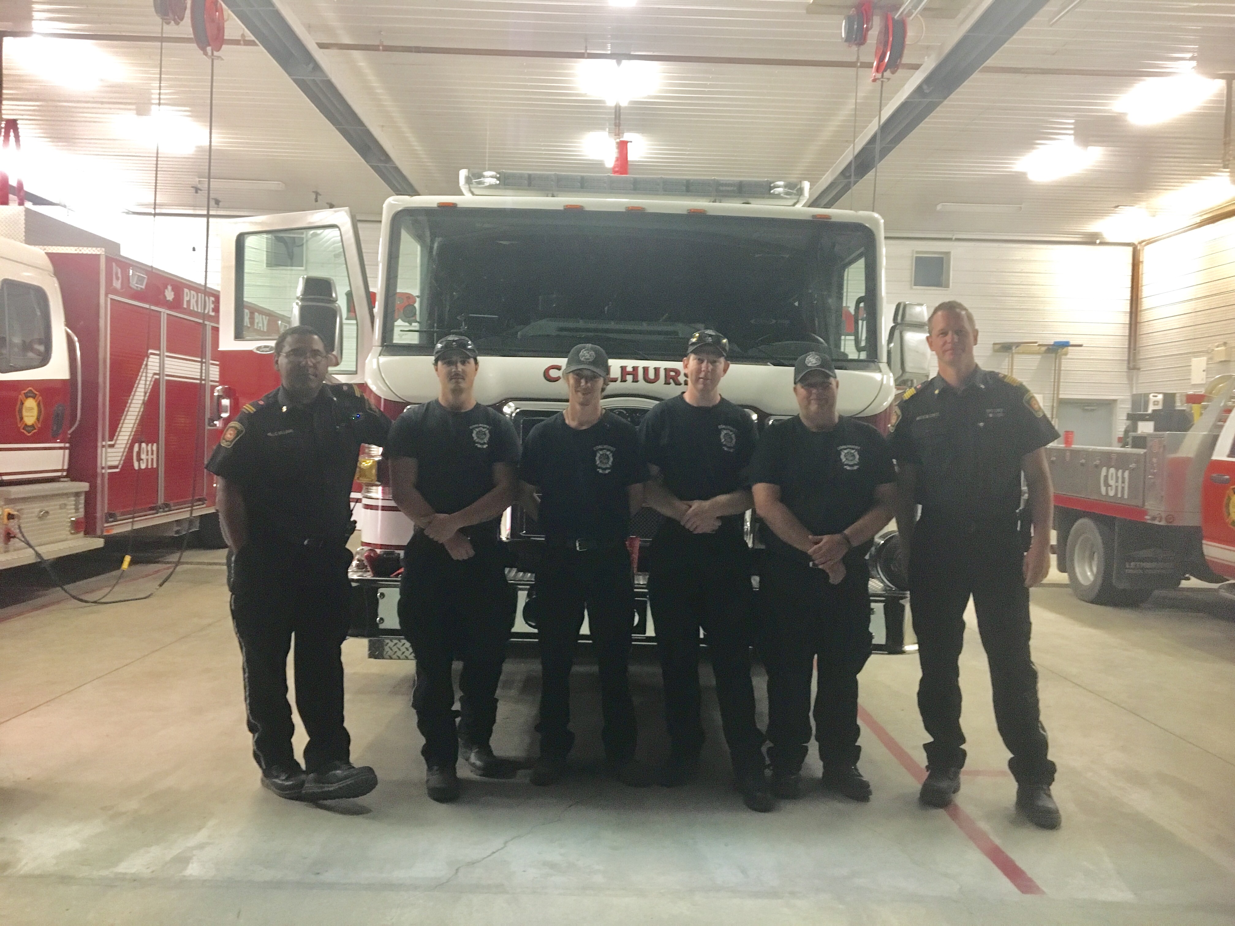 Stepping up to the line of fire: crews from across southern Alberta ...